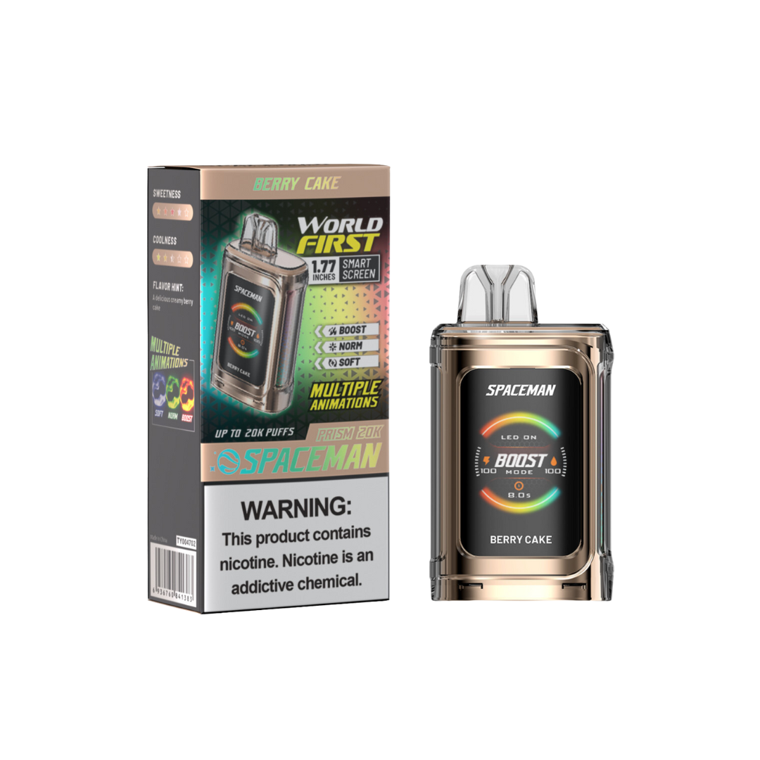 Berry Cake Spaceman Prism 20k - Sweet Vape Delight – SSV