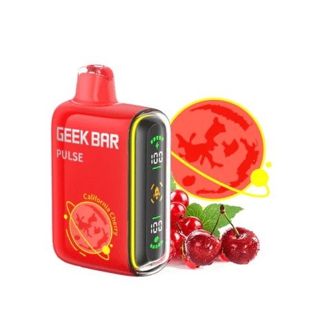 Geek Bar Pulse 15000 Puffs - California Cherry Vape Flavor – SSV