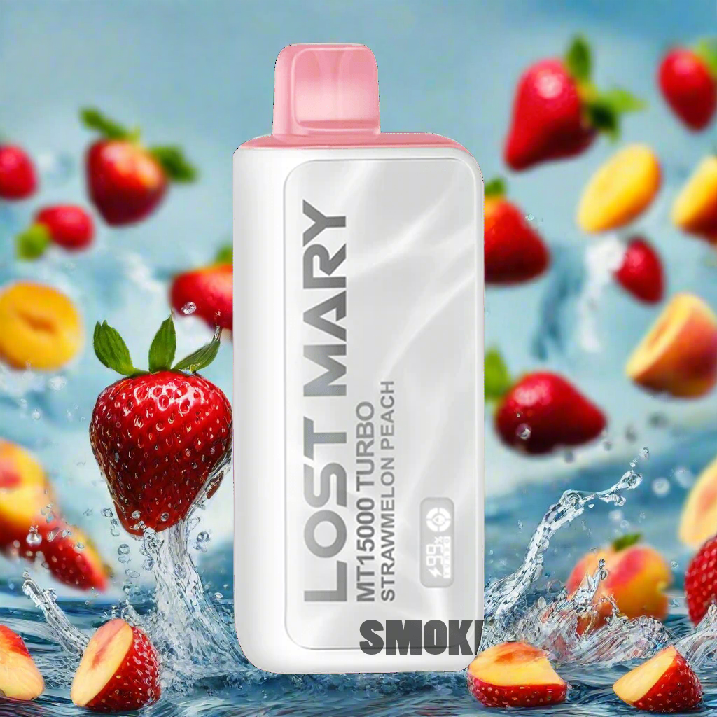 Strawmelon Peach Vape - Lost Mary MT15000 Turbo – SSV