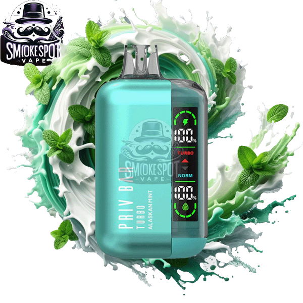 Alaskan Mint Smok Priv Bar Turbo 15000 | Disposable – SSV