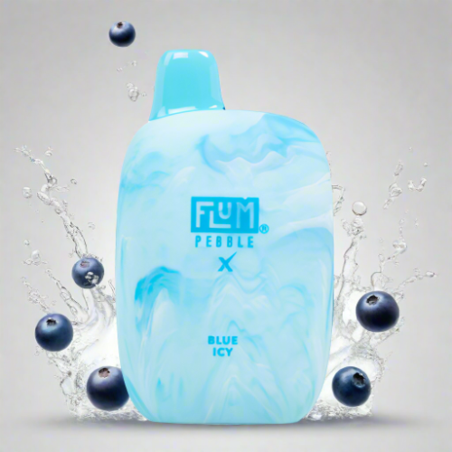Flum Pebble X Blue Icy - 6000 Puff Disposable Vape – SSV